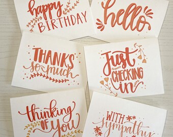 Variety Pack Greeting Cards - Etsy
