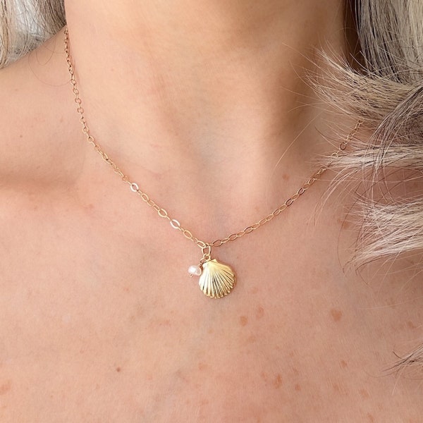 Pearl Shell Charm - Etsy