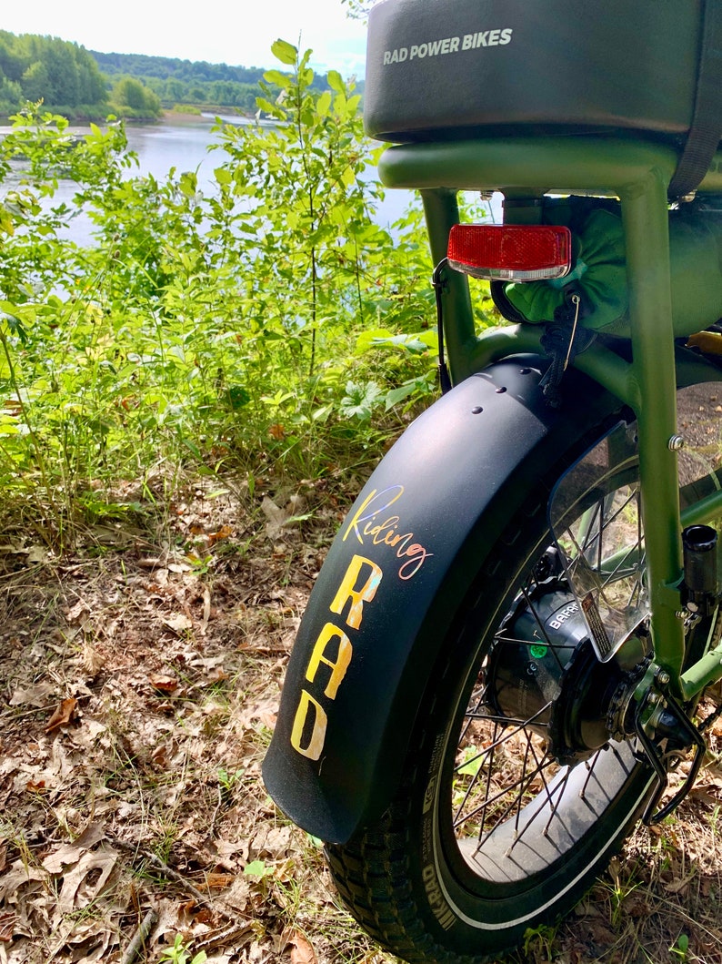 Rad Runner Ebike decal Riding Rad custom decal custom | Etsy