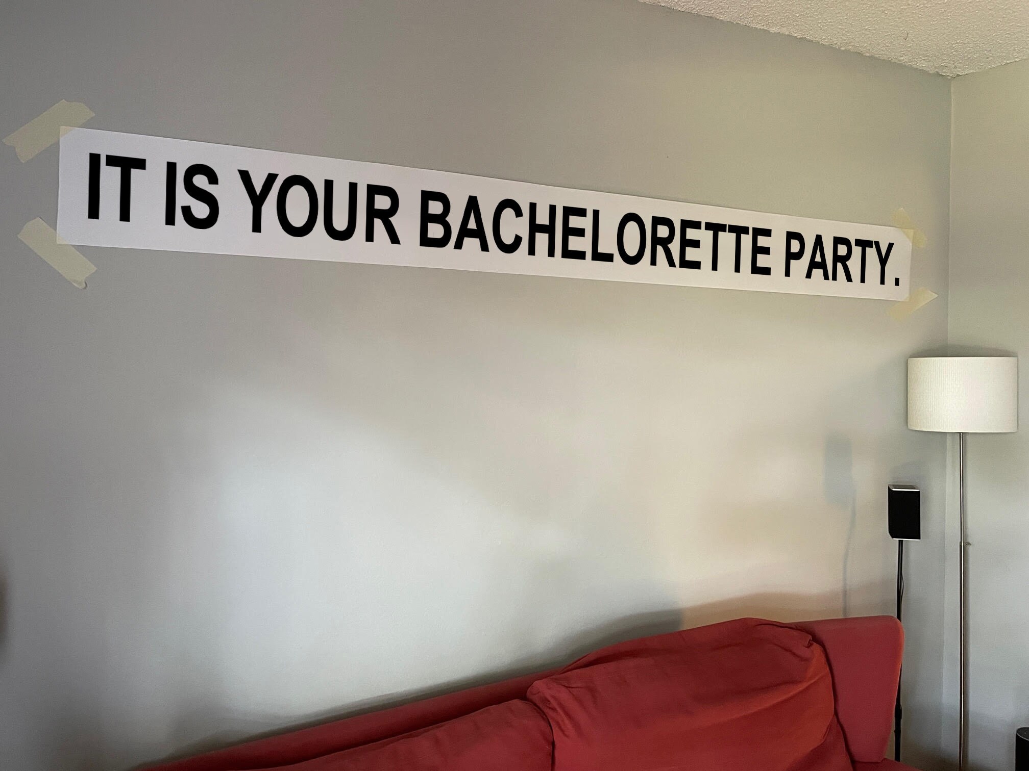 The Office Party Banner Bachelorette Baby Shower Birthday | Etsy