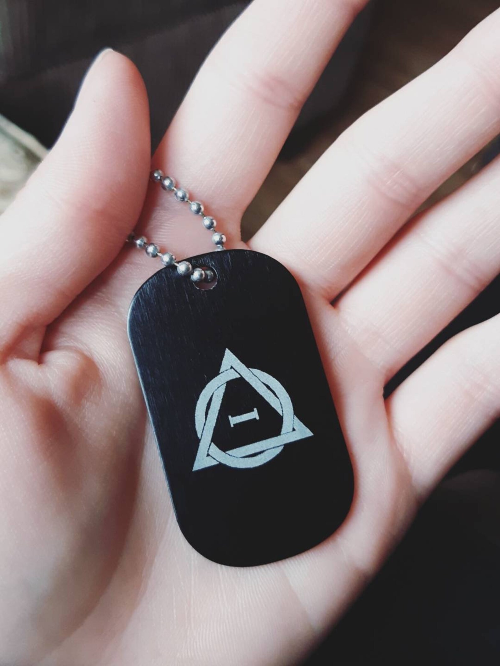 Theta-Delta Therian Dog Tags | Etsy