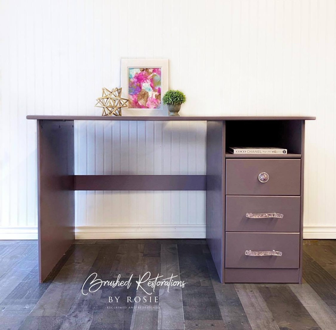 Vintage Girls Writing Desk. Farmhouse Homeschool Desk. French | Etsy