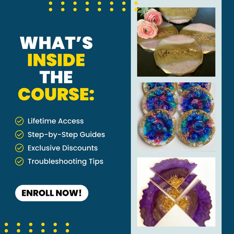 Unlock Resin Art Secrets – Resin Basics Course for Beginners | Self ...