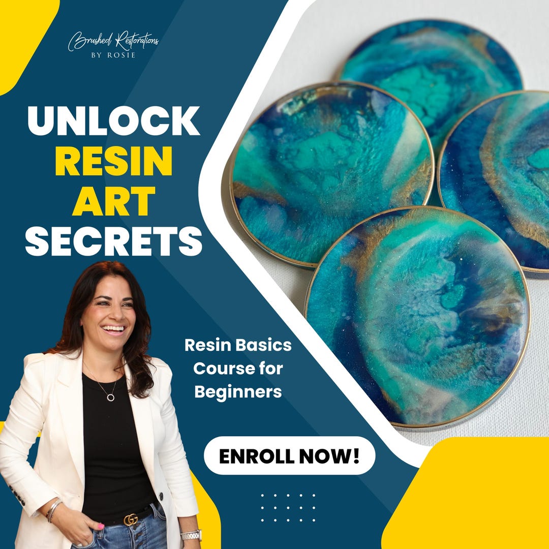 Unlock Resin Art Secrets – Resin Basics Course for Beginners | Self ...