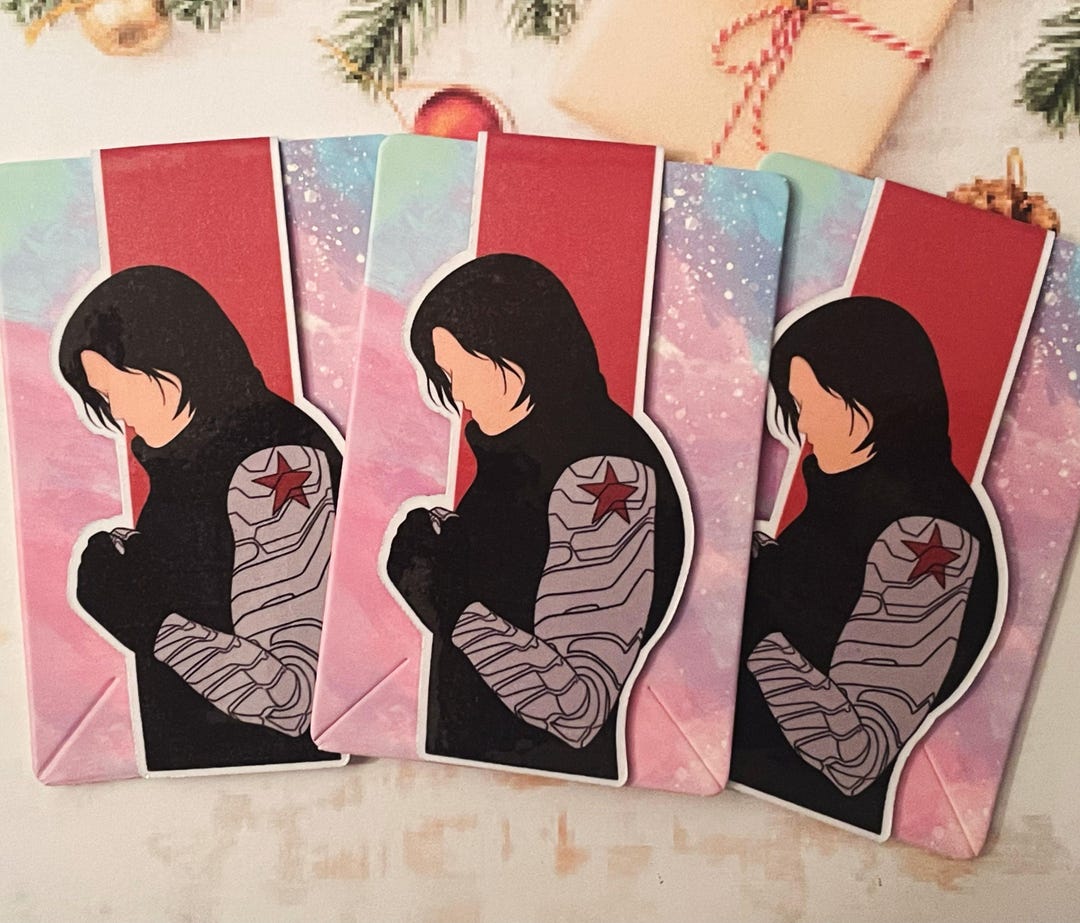 Bucky Barnes Winter Soldier Magnetic Bookmark - Etsy