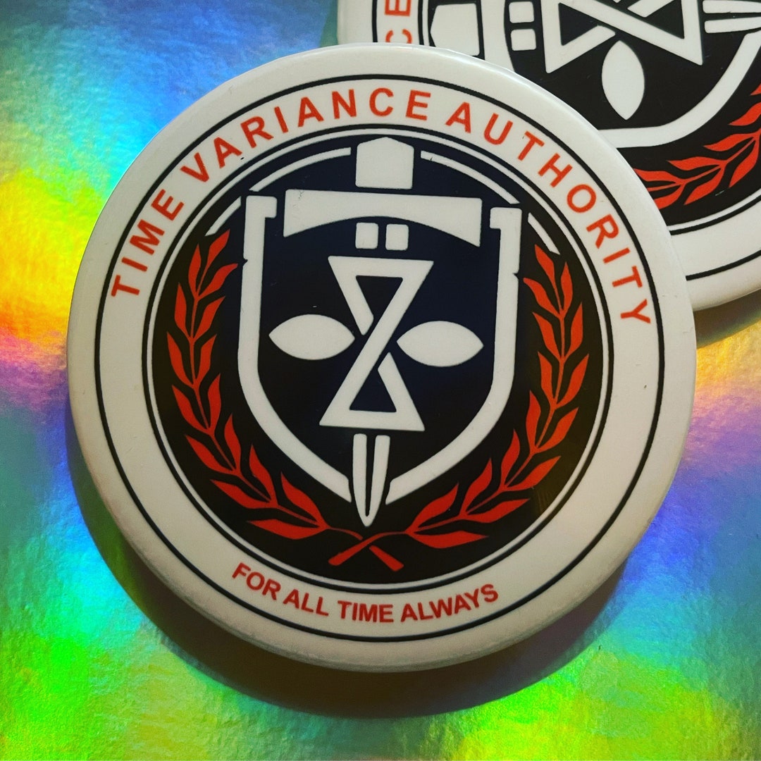 Loki TVA Logo Badge in Button Badge 25mm or 58mm - Etsy
