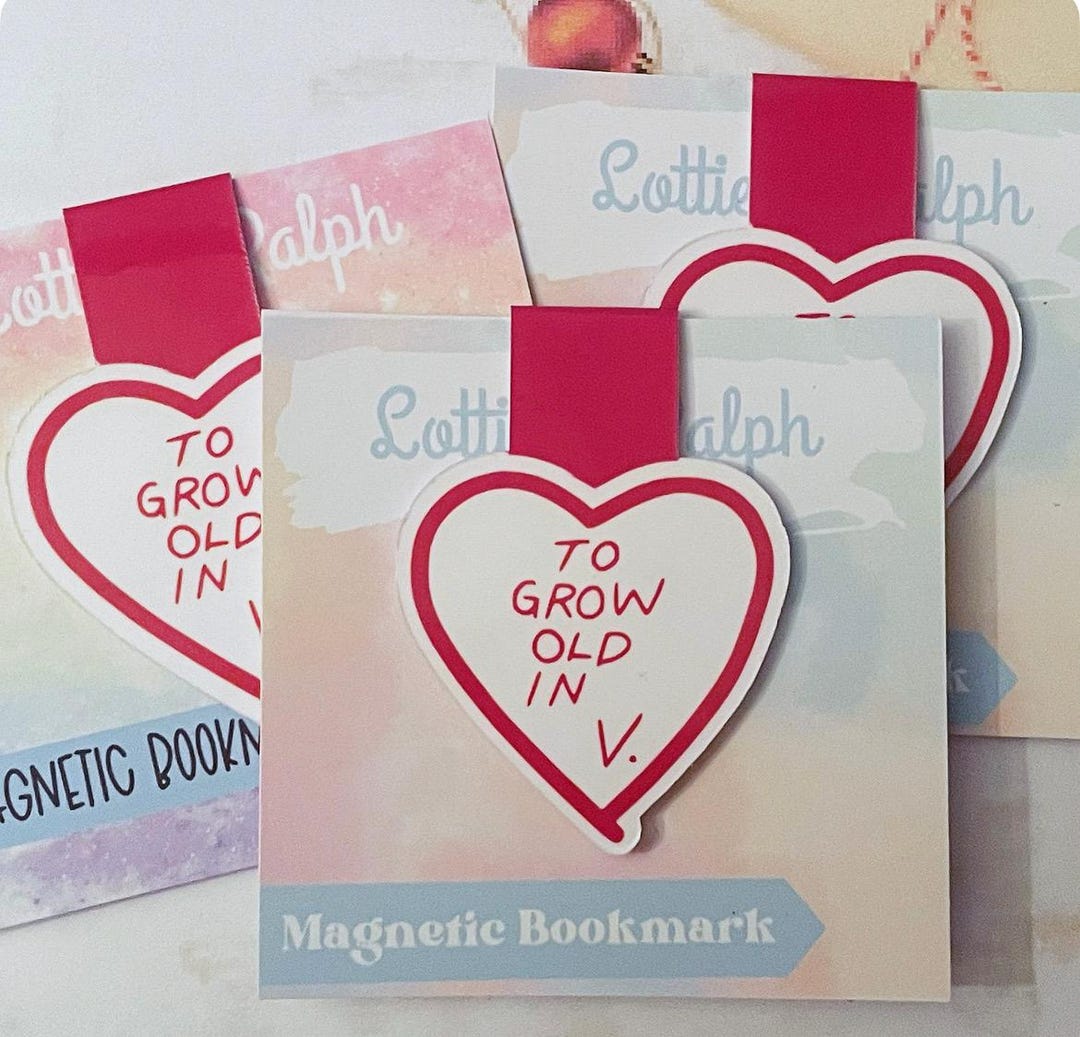 Wandavision ‘to Grow Old In’ Magnetic Bookmark - Etsy UK
