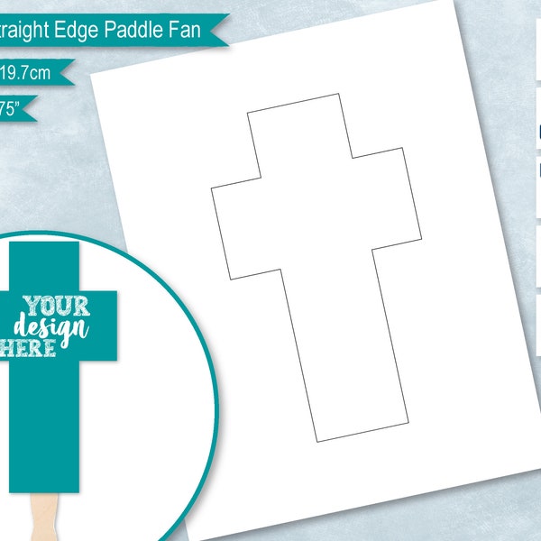 Church Fan Template Editable - Etsy