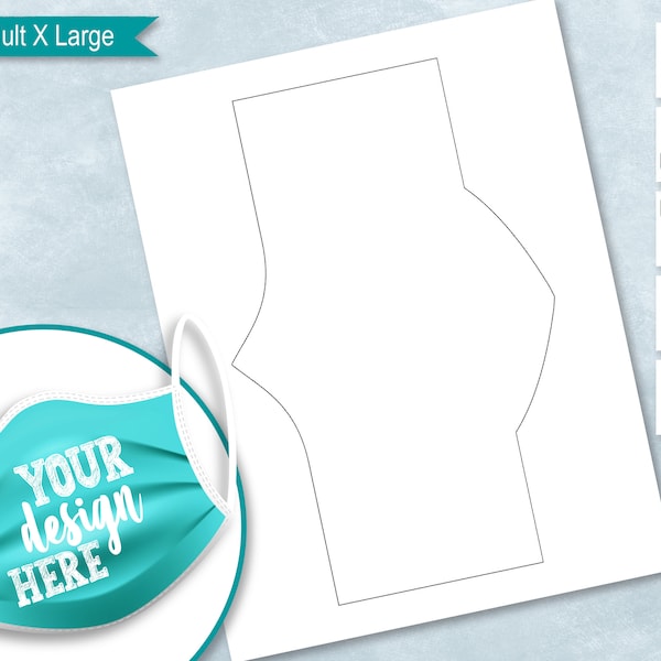 Blank Mask Template - Etsy