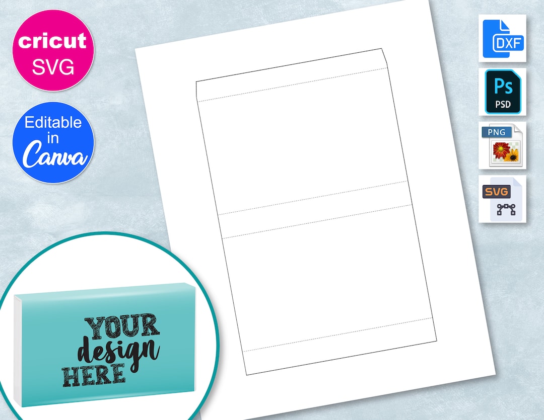 Mint Candy Box 3.5oz 99g Wrapper Template, Mints Box Sticker Label ...