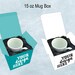 15oz Mug Box Template, 11"x17" Size Sheet, Mug Gift Display Box, Cricut ...