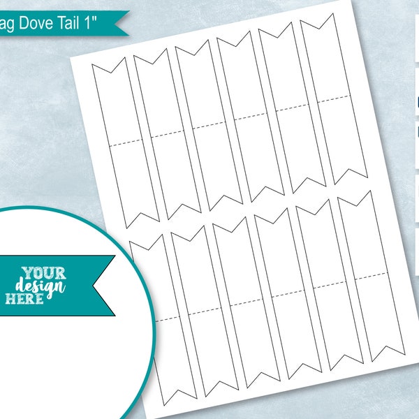 Printable Straw Flag - Etsy