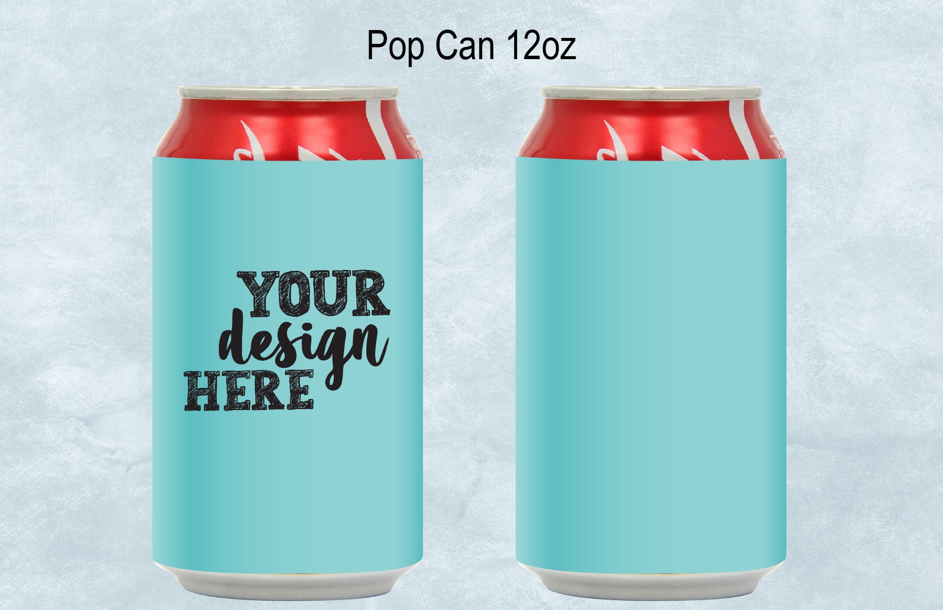 Pop Can 12oz 355ml Label Template, Drink Can Sticker Label Printable ...