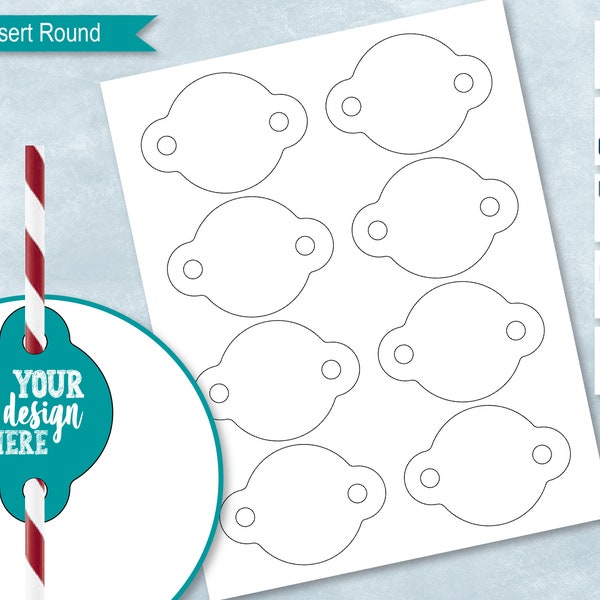 Printable Straw Flag - Etsy