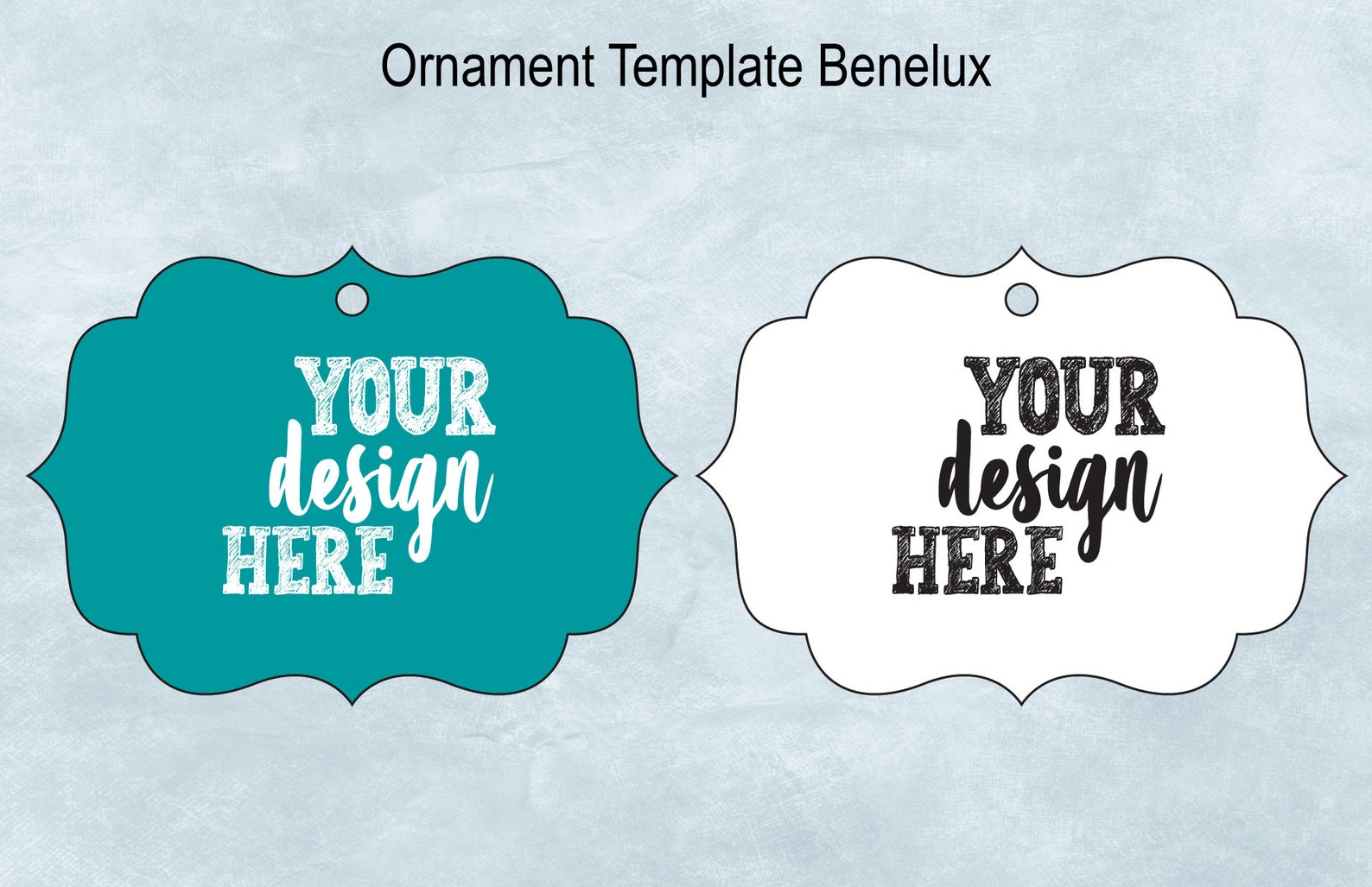 Benelux Ornament Template Printable Word Searches