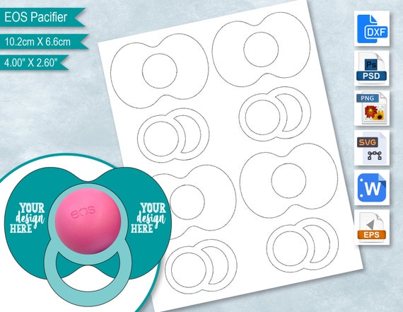 Baby Pacifier Template