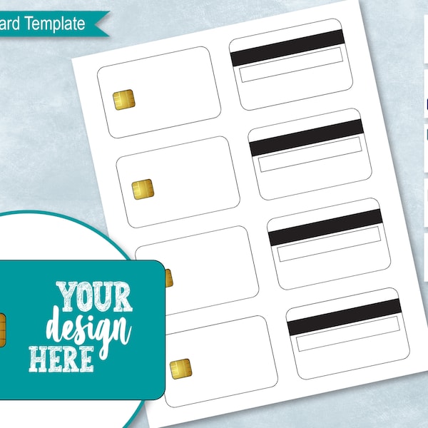 Custom Credit Card Skins - Etsy