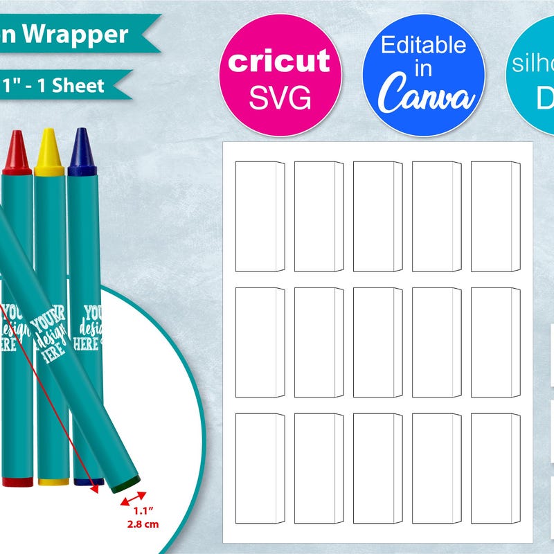 Crayon Label Custom - Etsy