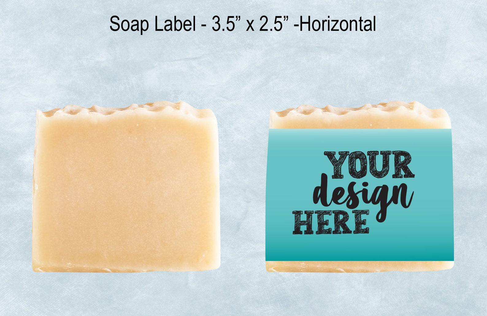 Soap Bar Wrapper Template 4.0 X 2.5 Horizontal - Etsy