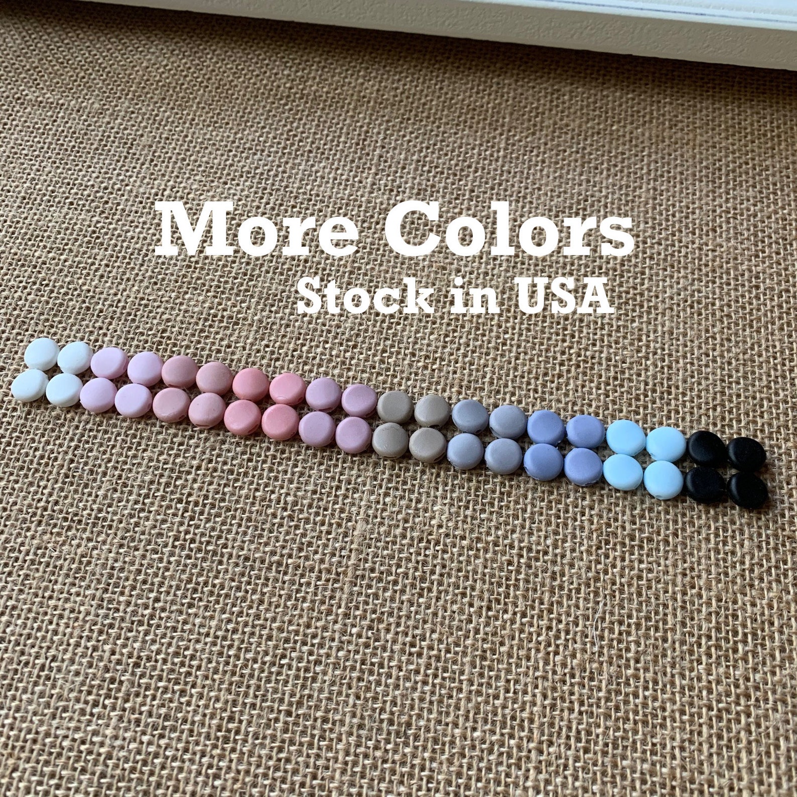 Round Multi Color Cord Locks Adjuster for Face Masks Works - Etsy