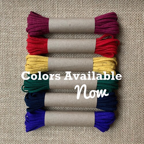 4mm Flat Soft Color Elastic Cord DIY USA Stock Latex Free. 10 - Etsy