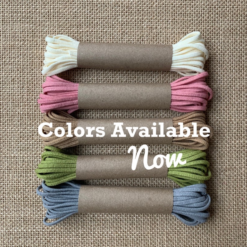 4mm Flat Soft Color Elastic Cord DIY USA Stock Latex Free. 10 - Etsy