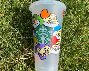 Snow White Starbucks Cup - Etsy