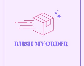 Rush My Order - Etsy