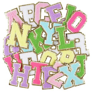 Adhesive Letter Patches Varsity Letter Patches Chenille Letter Patch ...