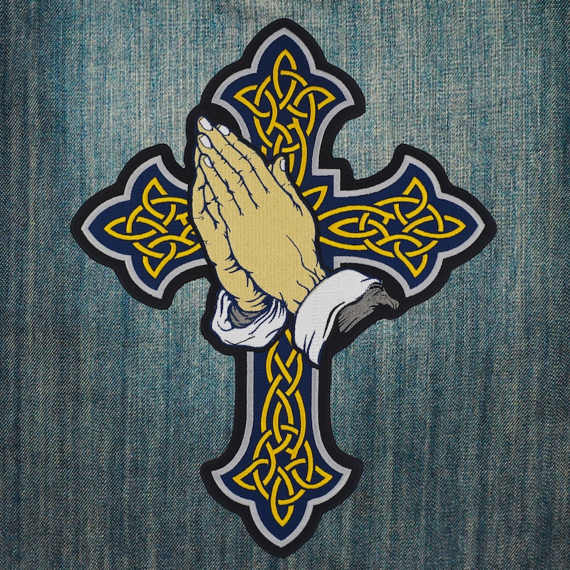 Large Cross Patch - Etsy