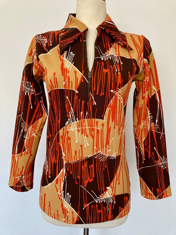 vintage mod graphic 70s - Gem