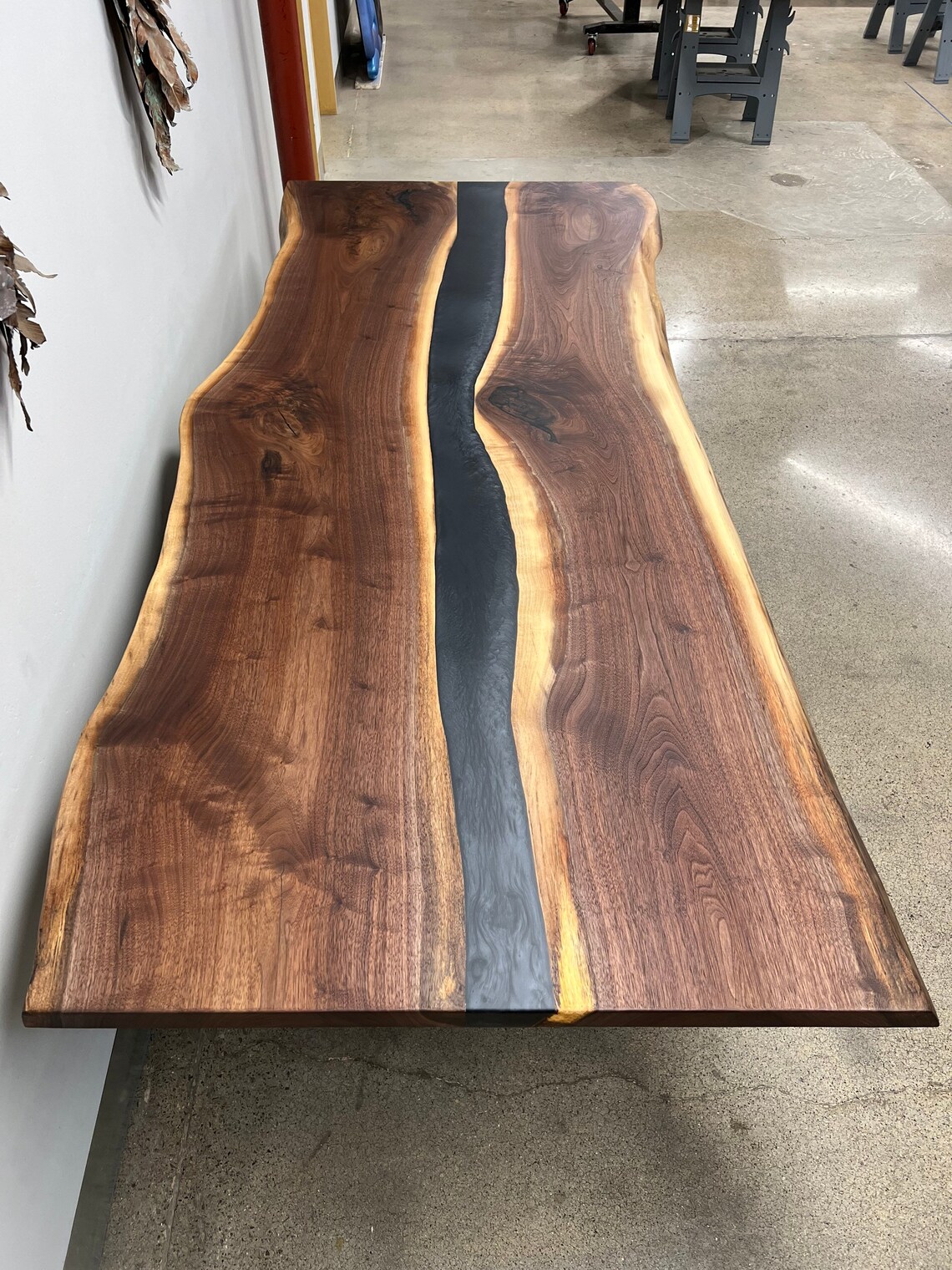 Custom Made to Order Live Edge Dining Tables. Epoxy River | Etsy