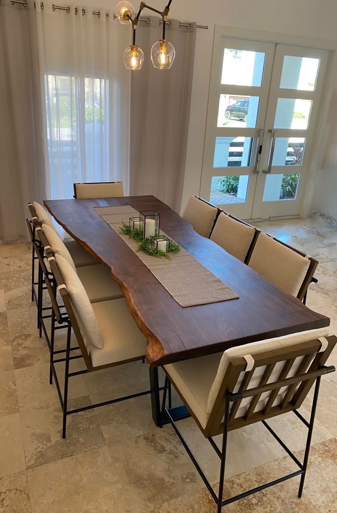 Custom Made to Order Live Edge Dining Tables. FREE Quotes. | Etsy