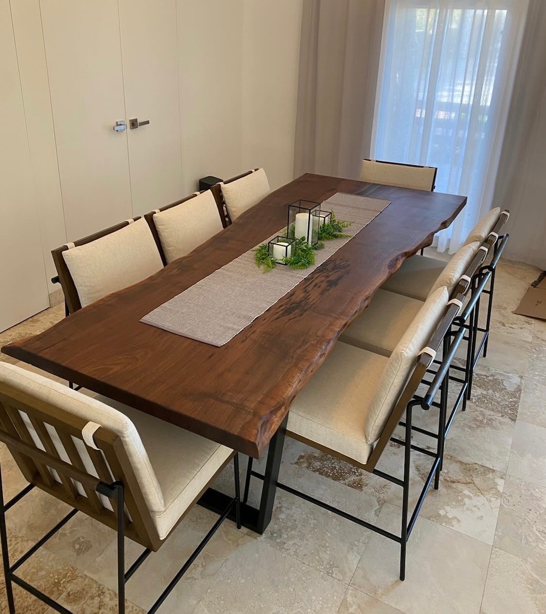 Custom, Made to Order Live Edge Dining Tables. FREE Quotes. Walnut ...