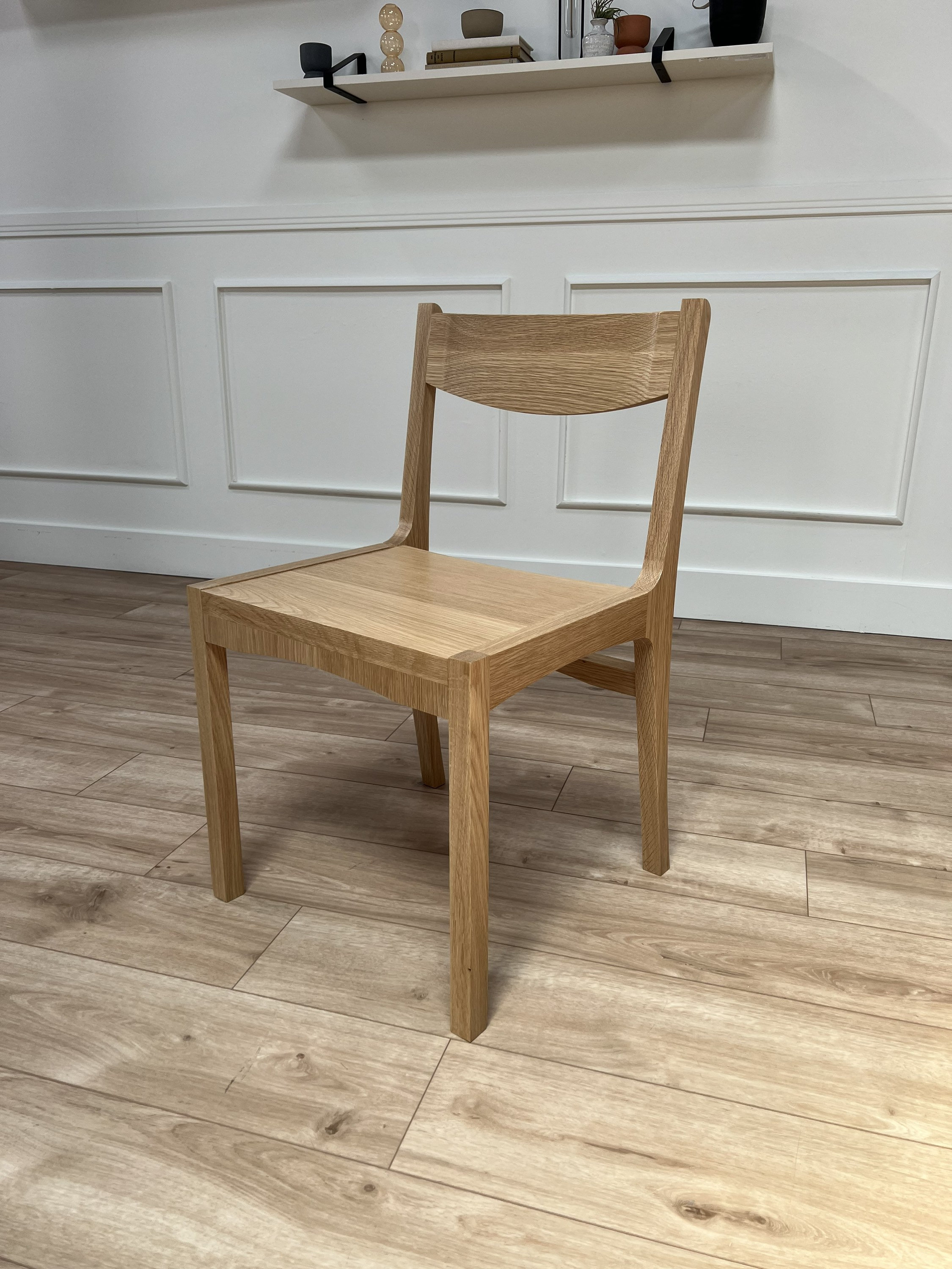 ENZO’ Dining Chair. Solid hardwood chair. (FREE nationwide shipping ...