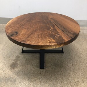 Made to Order | Custom | Live Edge Table | Walnut | Modern | Table ...