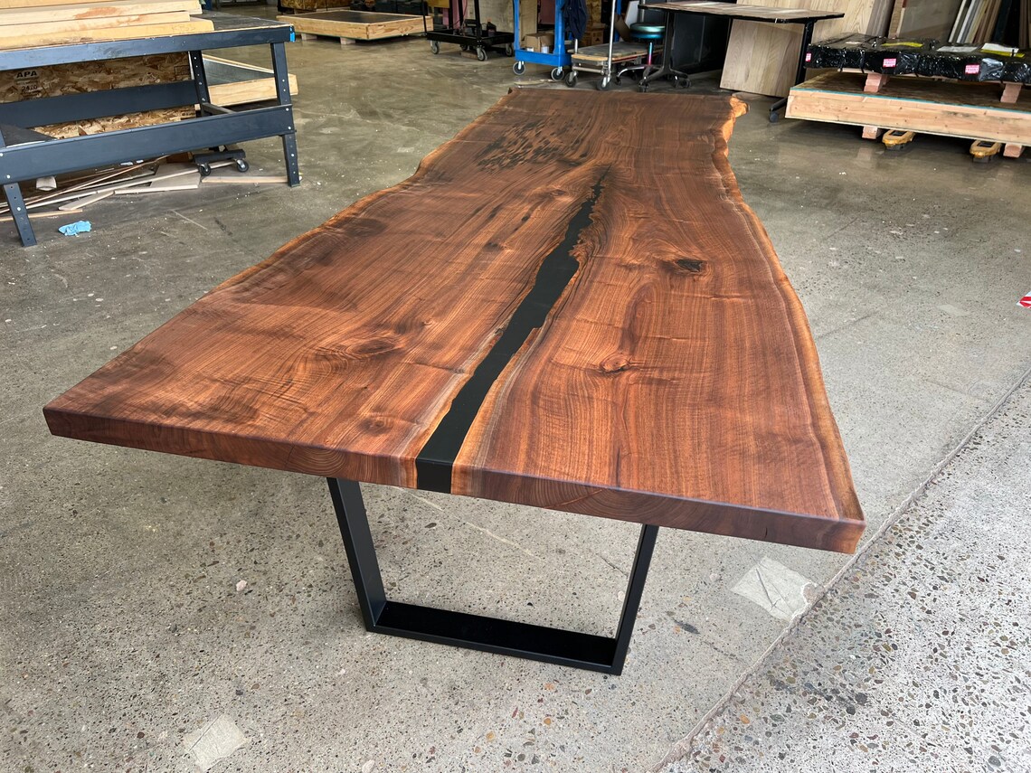 Custom Made to Order Live Edge Dining Tables. FREE Quotes. | Etsy