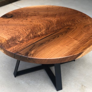 Made to Order | Custom | Live Edge Table | Walnut | Modern | Table ...
