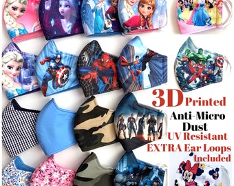 Kids face mask | Etsy