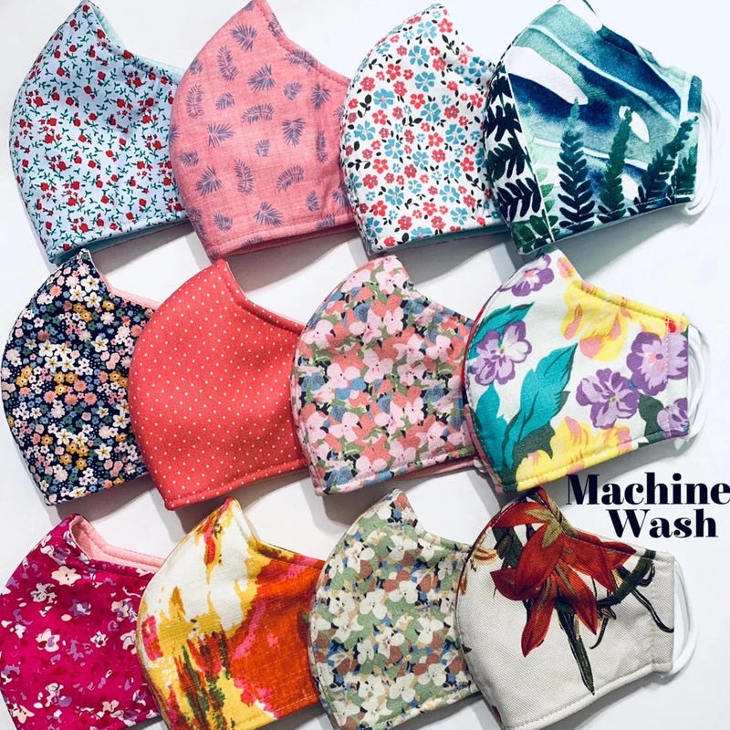 Cloth Face Mask - Etsy