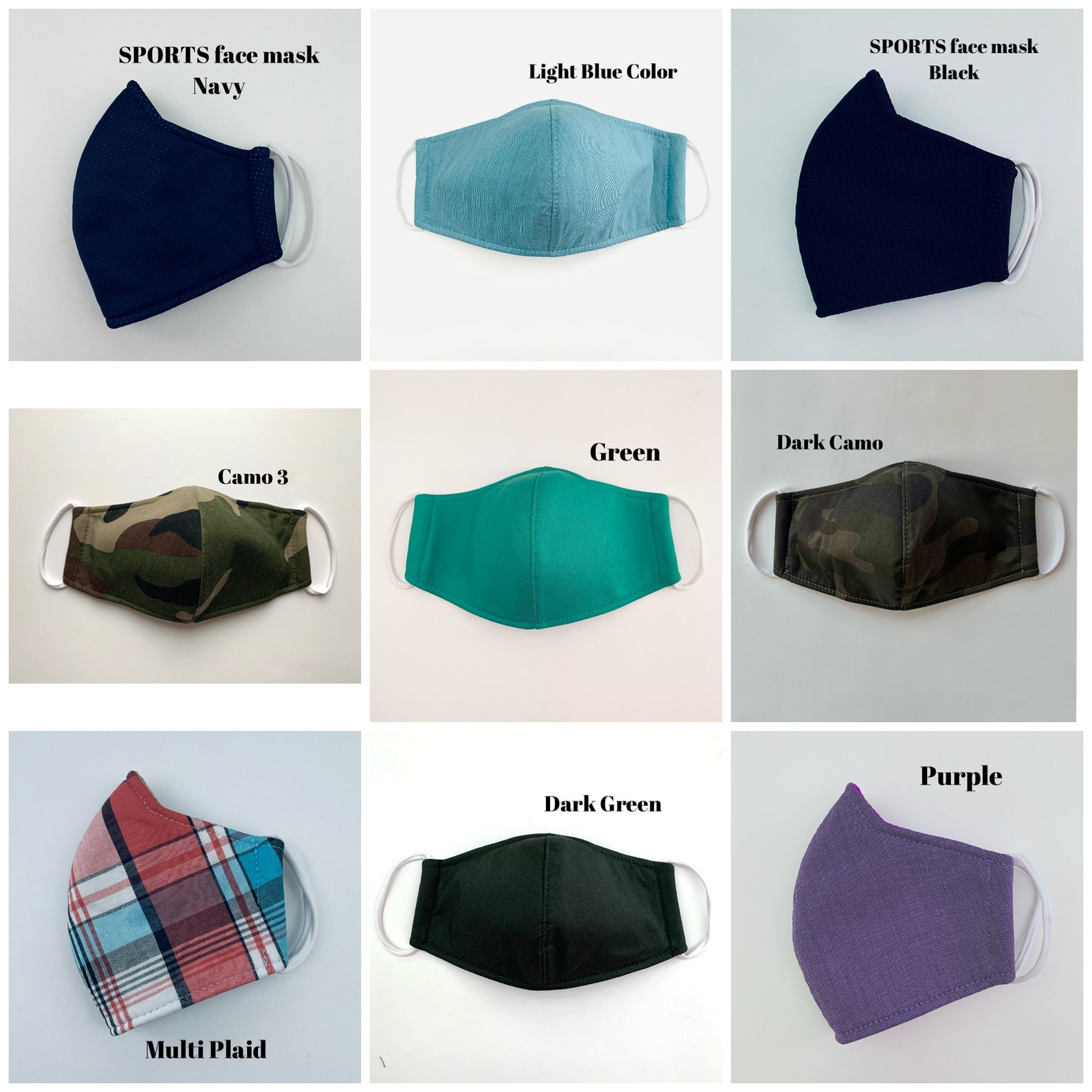 Kids Face Mask Super High Quality 3D Printed Characters. 3 - Etsy