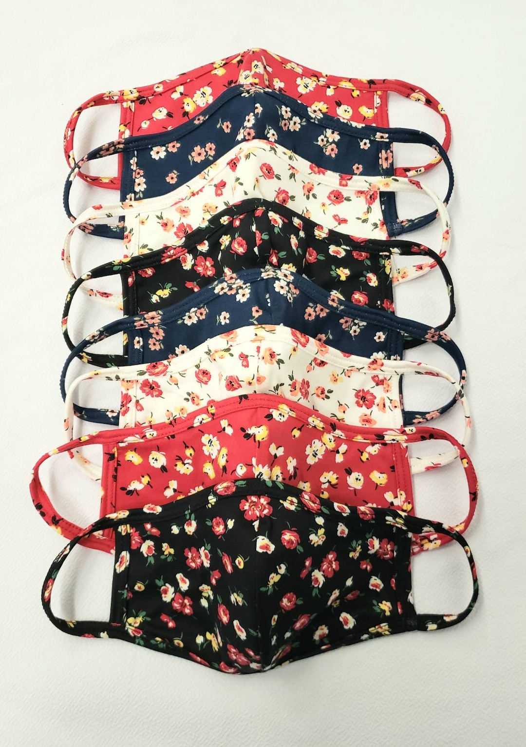 Floral Soft Face Mask Washable Reusable-made in USA - Etsy