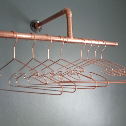 Copper Clothes Hangers - Etsy