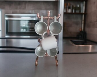 Copper-pipe Mug Tree - Etsy UK