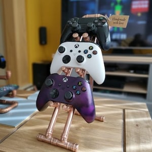 Game Controller Holder Triple - Etsy