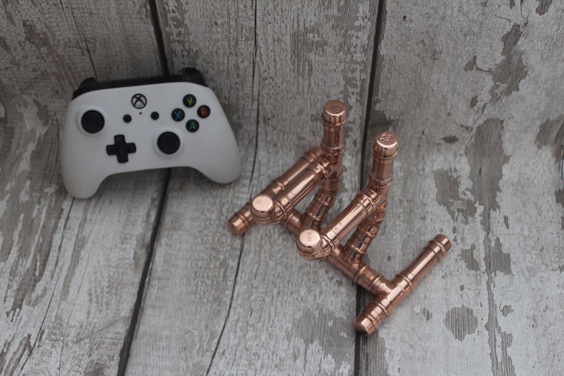 Handmade Copper Pipe Controller Holder/ Stand / Control Gamer - Etsy