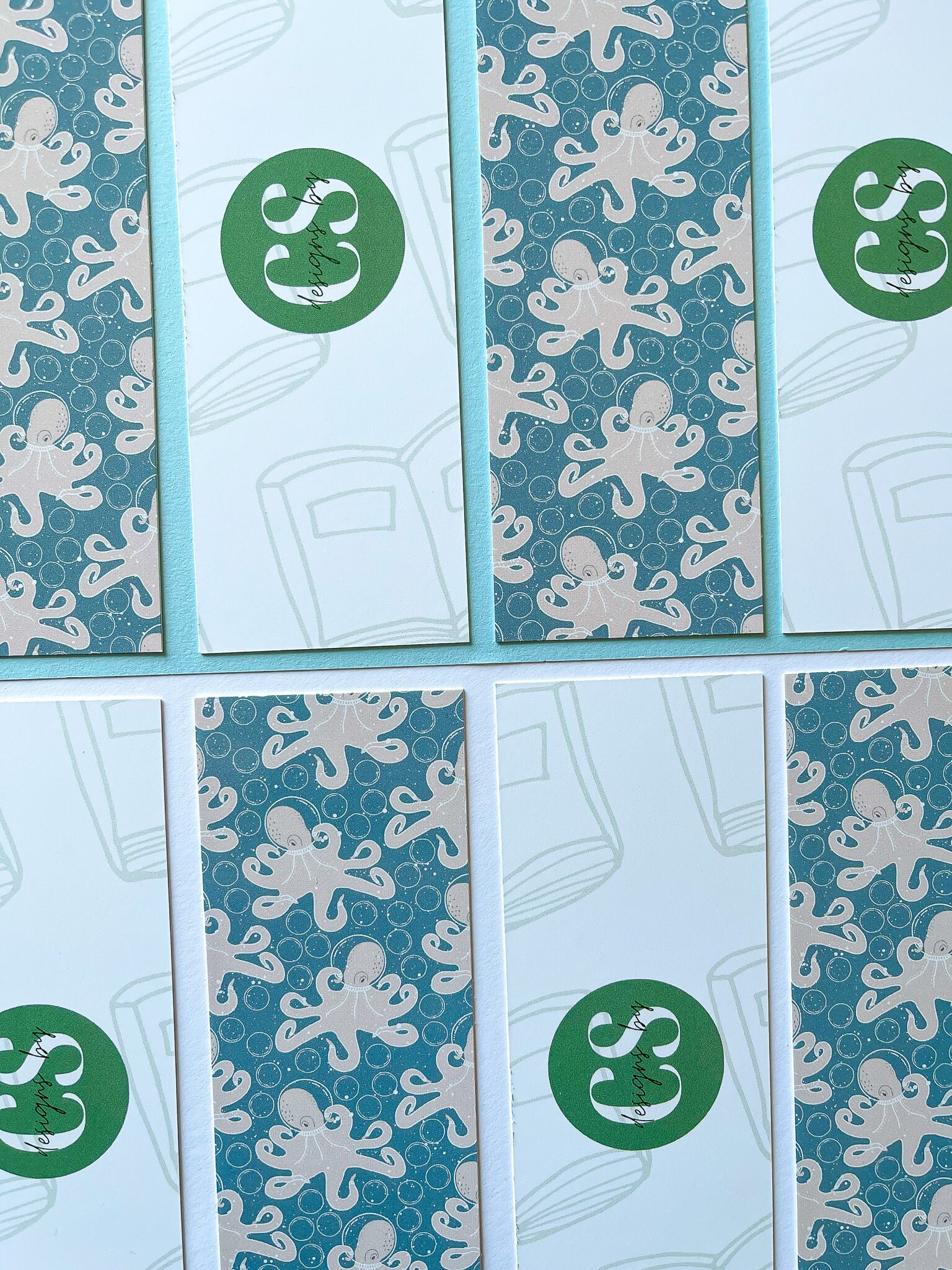 Octopus Bookmark Bookmarks Reading Accessory Reading Books Cephalopod ...