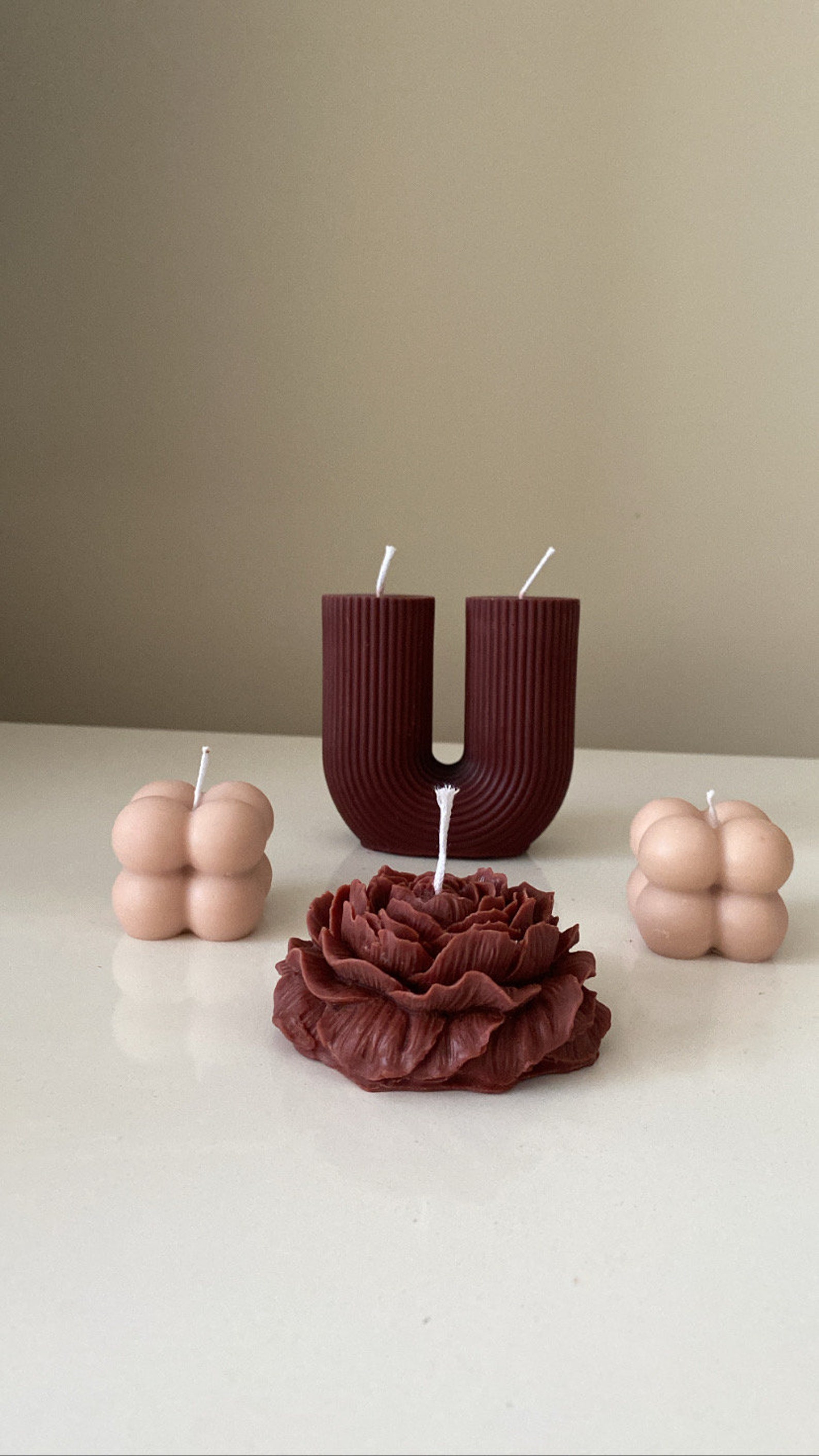 Wave, Rainbow, U, Bubble, Hearth, Peony Soy Candle, Gift Ideas, Lover ...