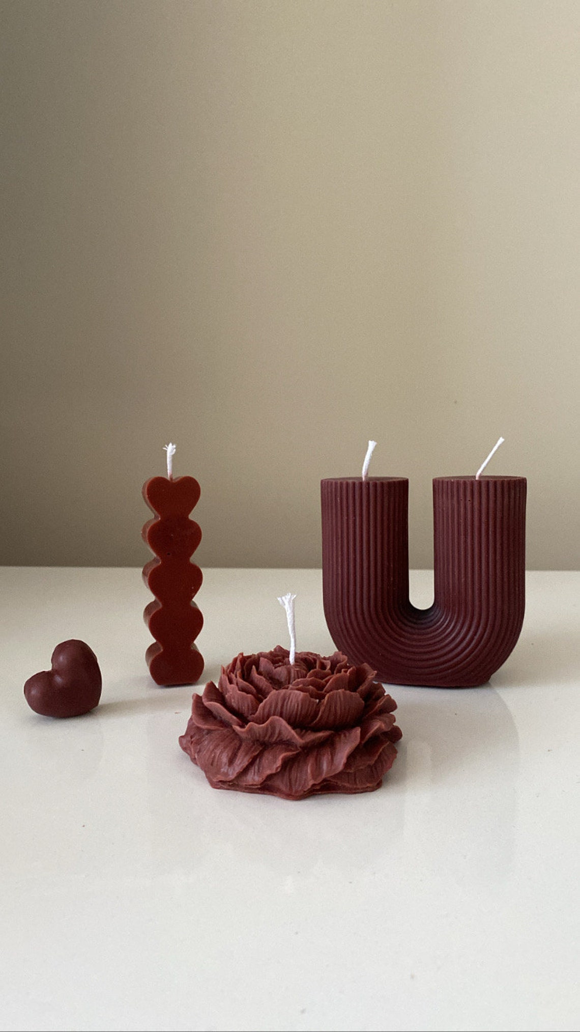 Wave, Rainbow, U, Bubble, Hearth, Peony Soy Candle, Gift Ideas, Lover ...