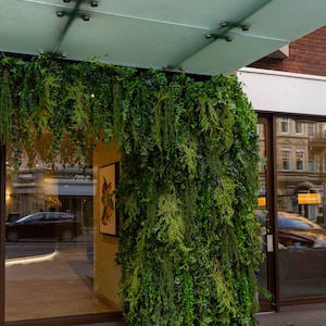 4 Ft Artificial Lush Mix Greenery Garland , Free Fast International ...